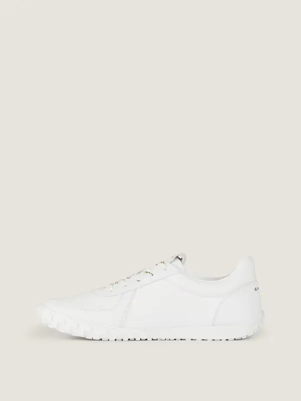 Givenchy Lace-up Embossed Logo Sneakers - White