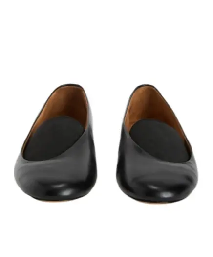 JIL SANDER Elyss Ballerinas - Black