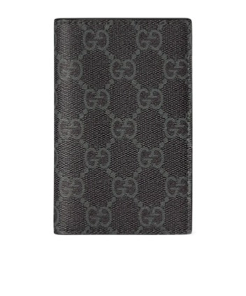 Gucci Gg Emblem Bi-fold Card Case - Black