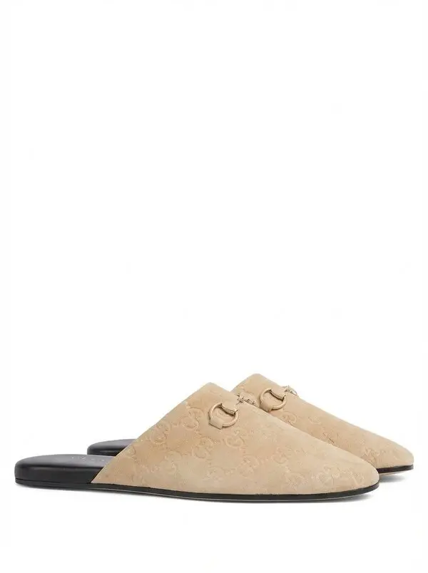 Gucci Horsebit Mule - Nude