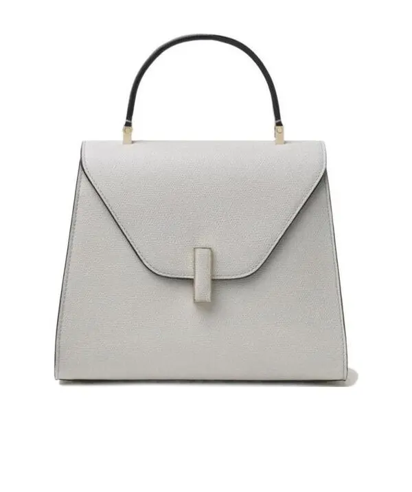 VALEXTRA Iside Medium Top Handle Bag - Gray