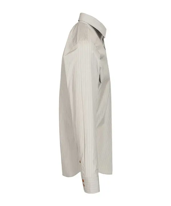 VIVIENNE WESTWOOD Ghost Pinstripe Shirt - White