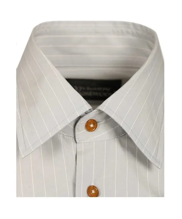 VIVIENNE WESTWOOD Ghost Pinstripe Shirt - White