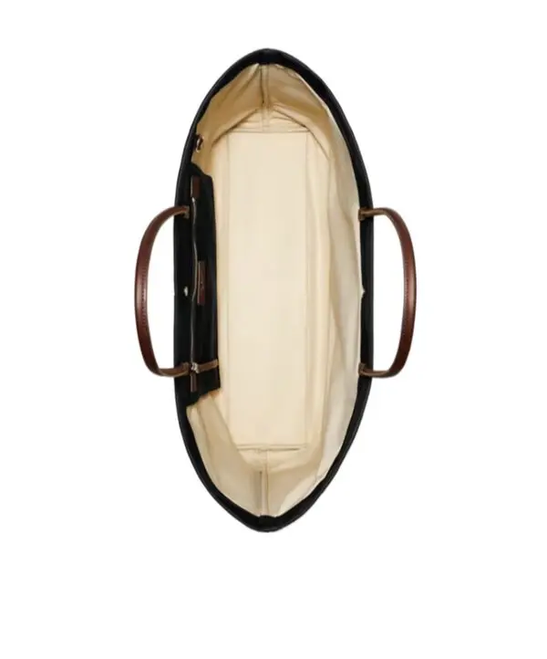 Tory Burch Ella Twist Logo Shoulder Bag - Black