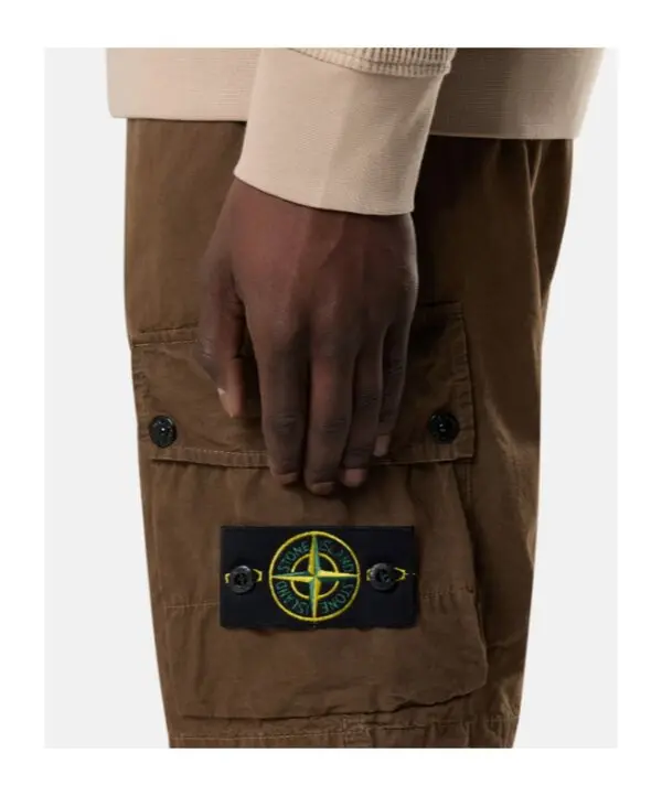 Stone Island Belt-loops Cargo Shorts