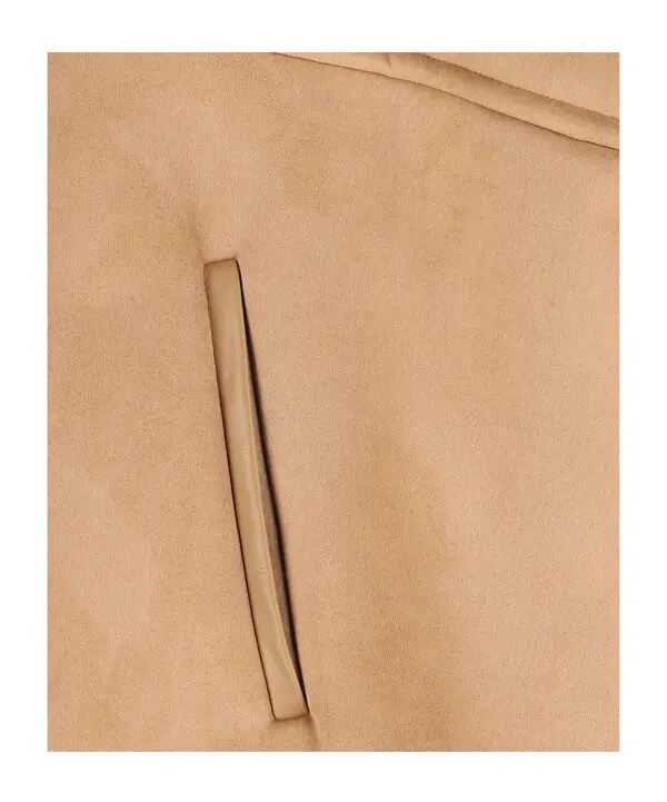 Max Mara Zaza Button-up Coat - Nude