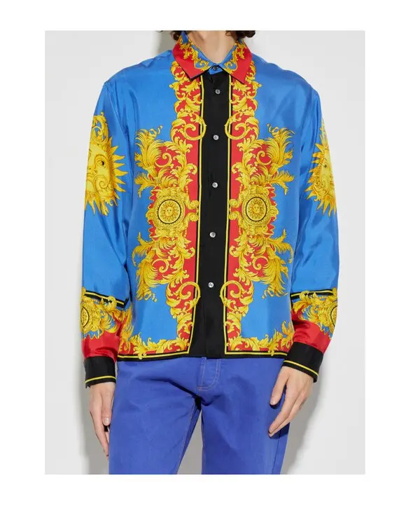 Versace Baroque Sun Print Shirt