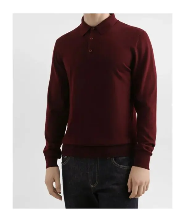 Dolce & Gabbana Long-sleeve Polo Shirt