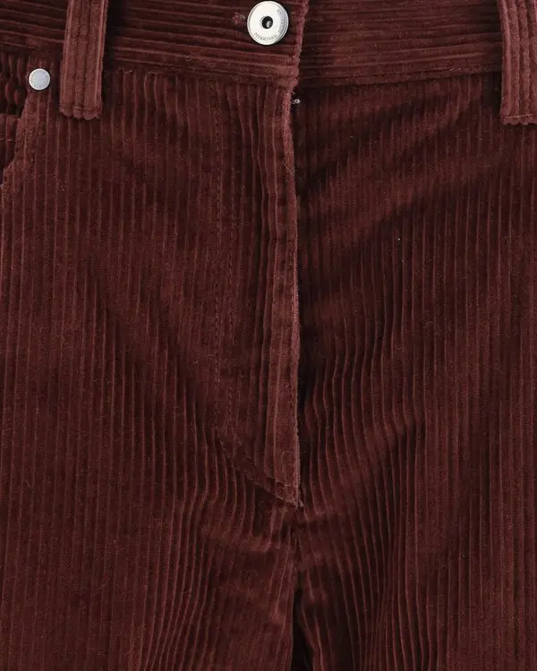 Brunello Cucinelli Corduroy Flared-leg Trousers - No