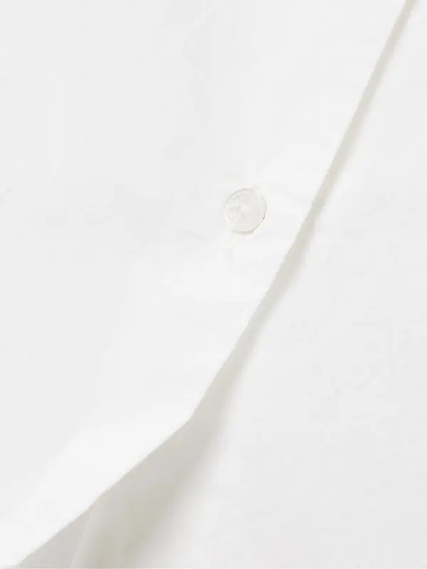 NILI LOTAN Alban Short-sleeve Button-down Shirt