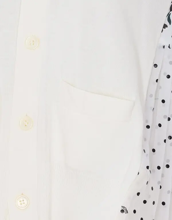 Sacai Long Sleeve Buttoned Cardigan