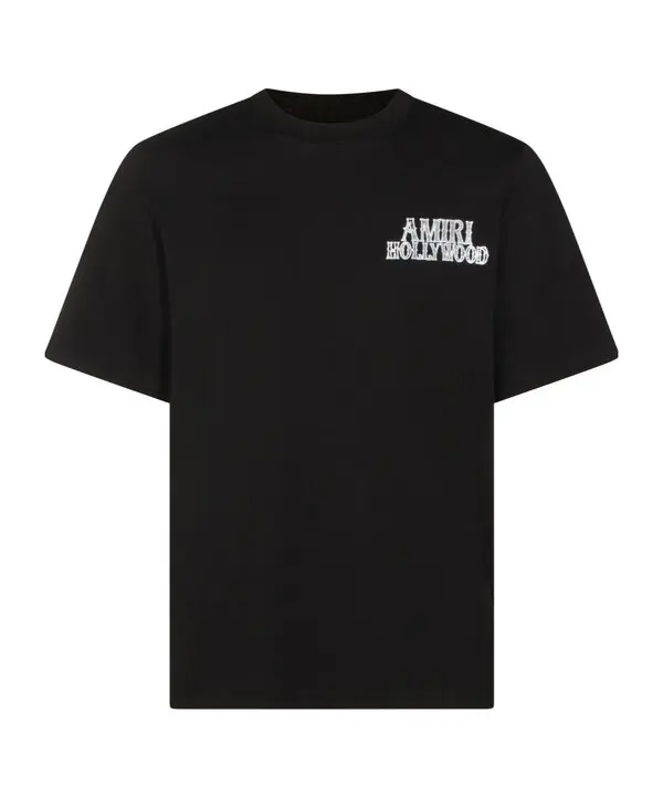 Amiri Logo Hollywood Printed Oversized T-shirt