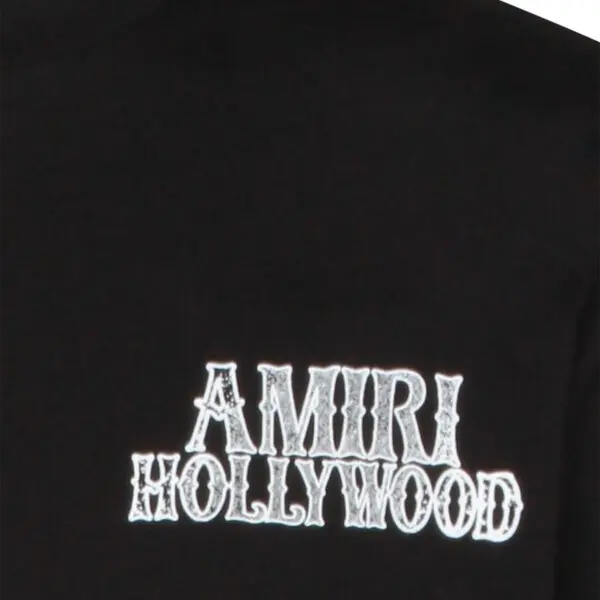 Amiri Logo Hollywood Printed Oversized T-shirt