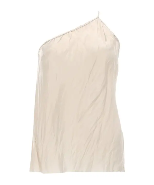 Rick Owens One-shoulder Top - Nude