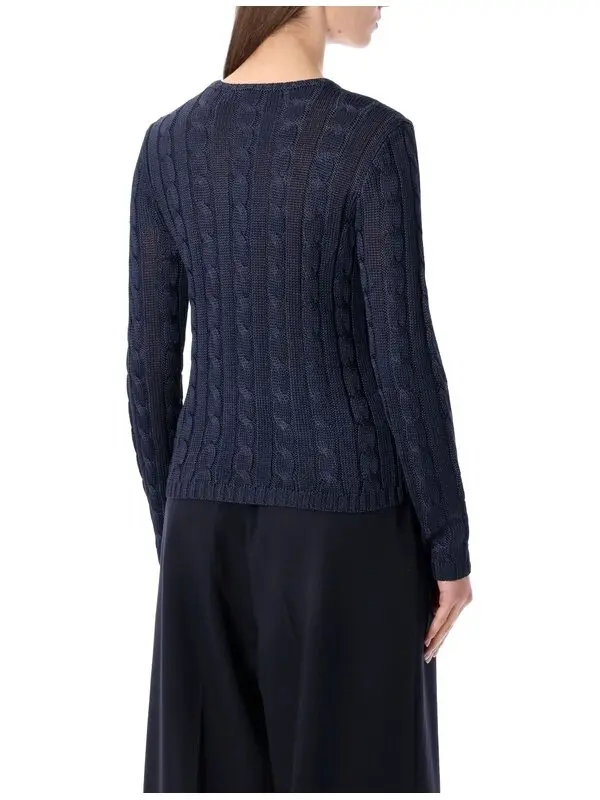 Ralph Lauren Cable Knit Crewneck Jumper