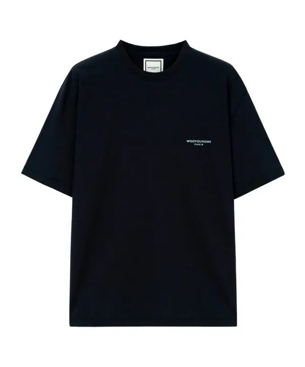 WOOYOUNGMI Logo Back Print T-shirt