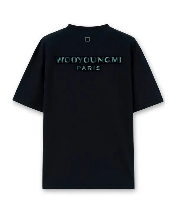 WOOYOUNGMI Logo Back Print T-shirt