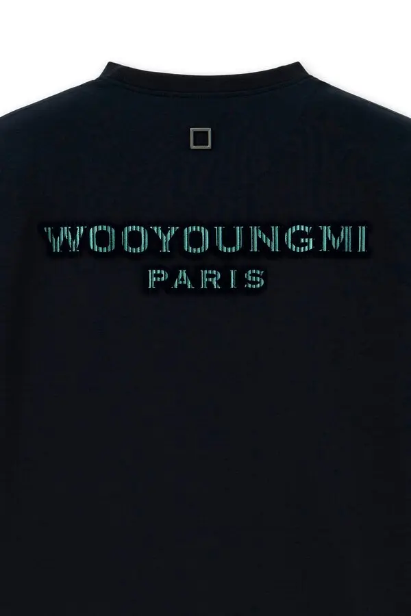 WOOYOUNGMI Logo Back Print T-shirt