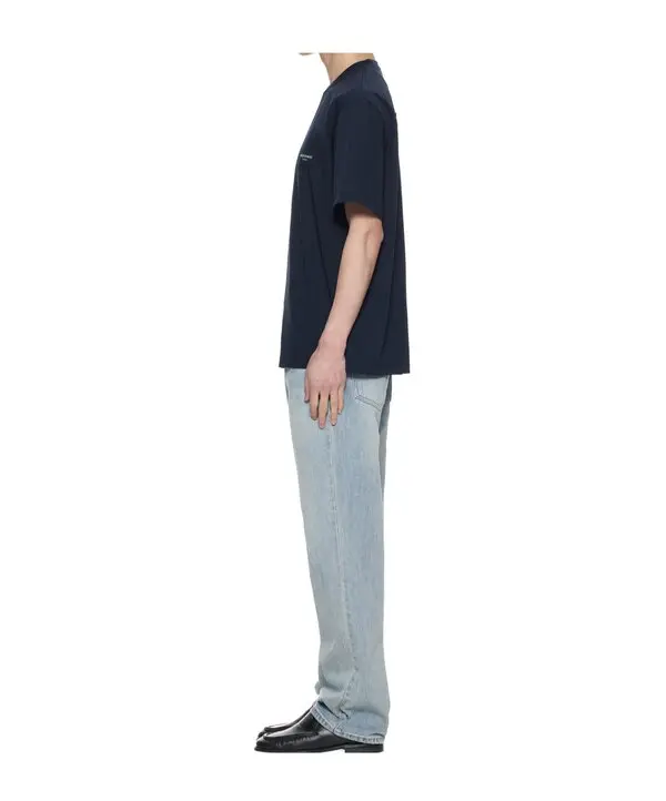 WOOYOUNGMI Logo Back Print T-shirt
