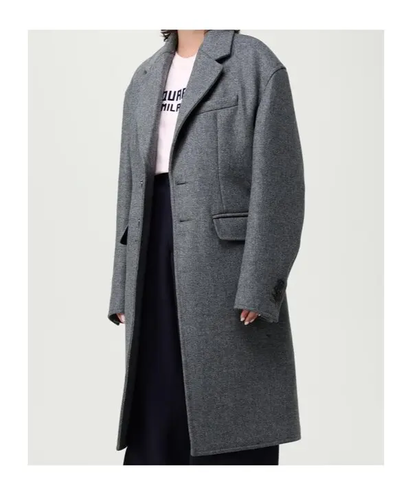 Dsquared2 Single-breasted Notched Lapel Coat