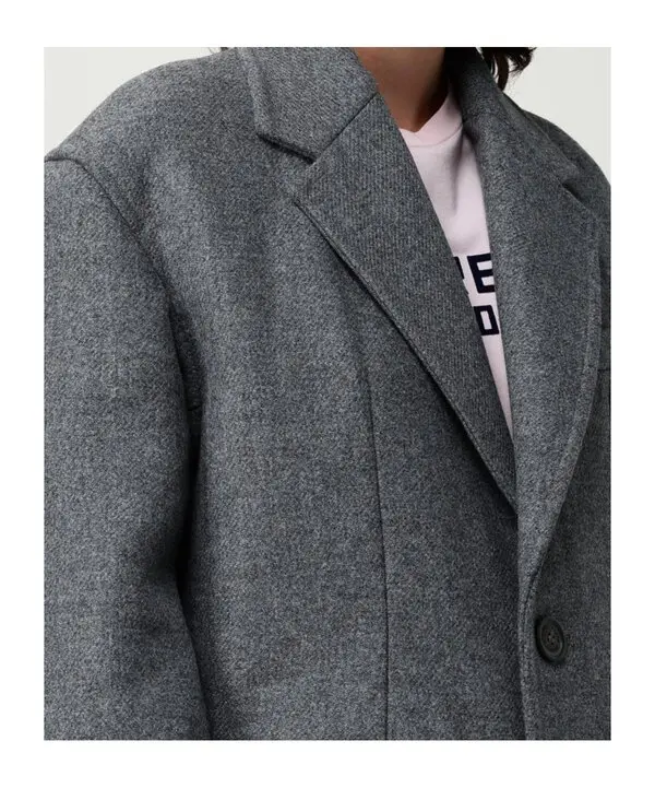 Dsquared2 Single-breasted Notched Lapel Coat