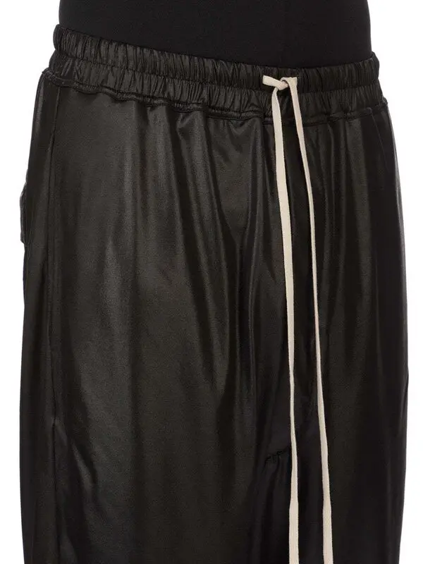 Rick Owens Elastic Waist Drawstring Shorts
