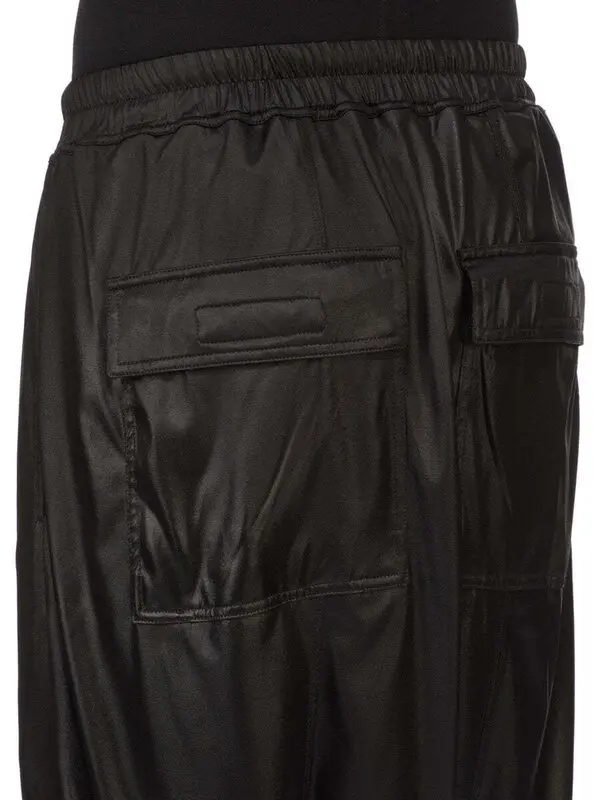 Rick Owens Elastic Waist Drawstring Shorts