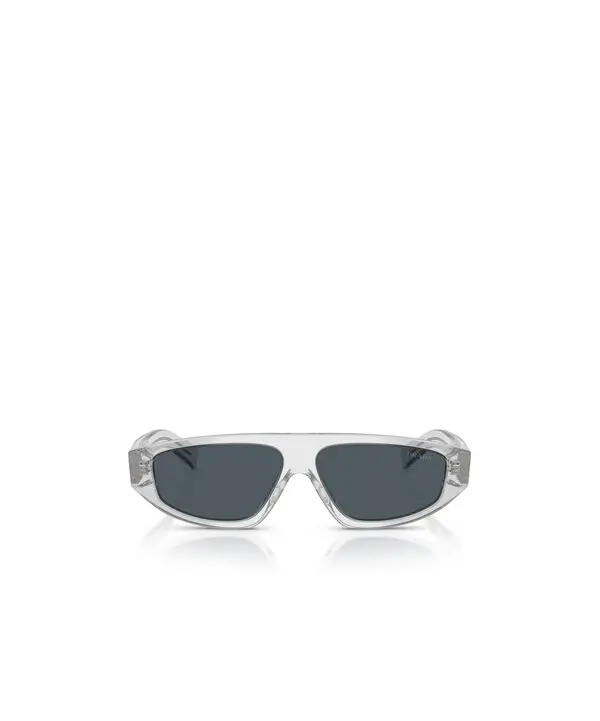 Prada Rectangular Frame Sunglasses - Gray