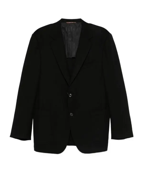 Canali Long Sleeve Blazer - Black