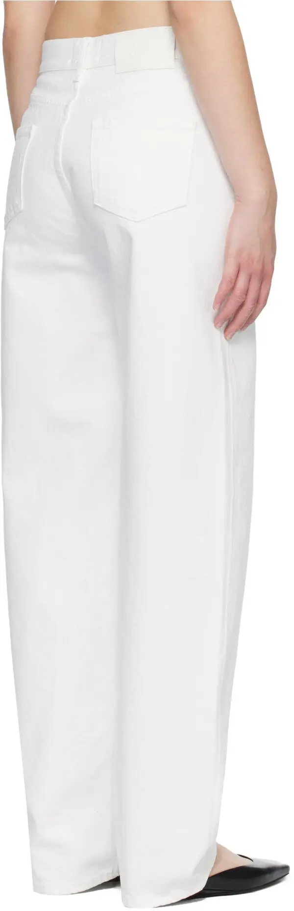 LOULOU STUDIO High Waist Denim Trousers