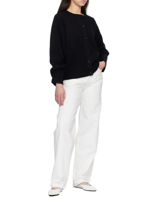 LOULOU STUDIO High Waist Denim Trousers