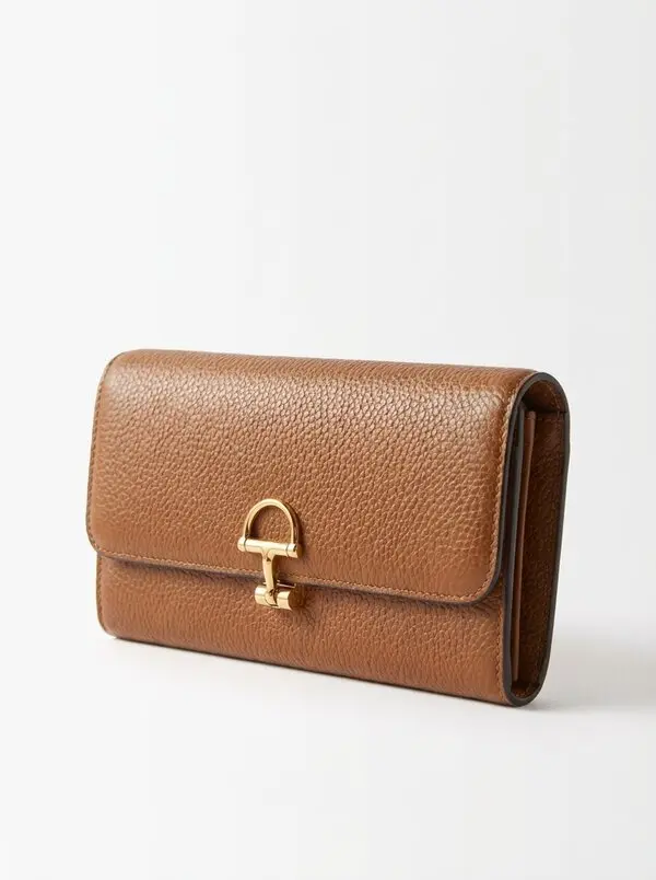Gucci Softbit Continental Wallet - Brown