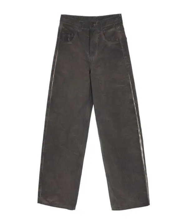 UMA WANG Belted Jeans With Five Pockets - Black