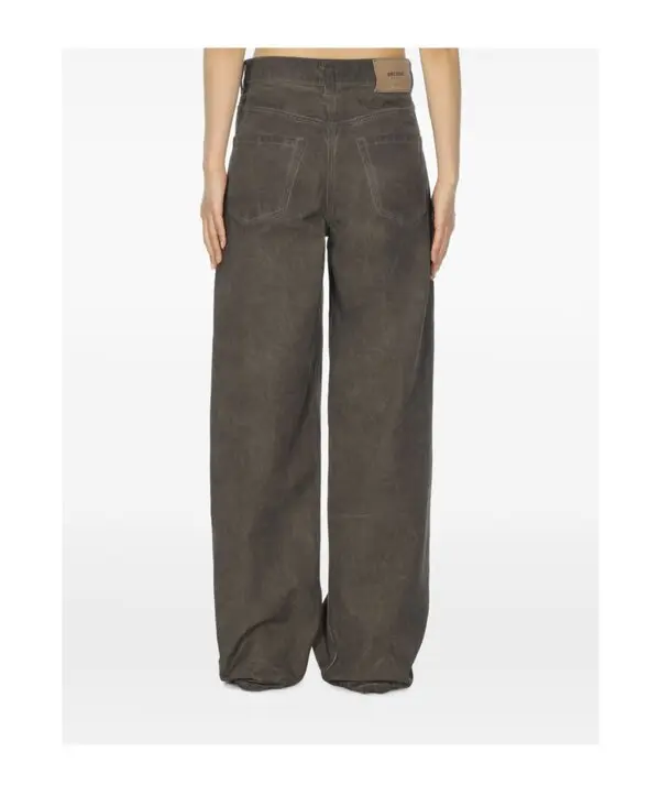 UMA WANG Belted Jeans With Five Pockets - Black