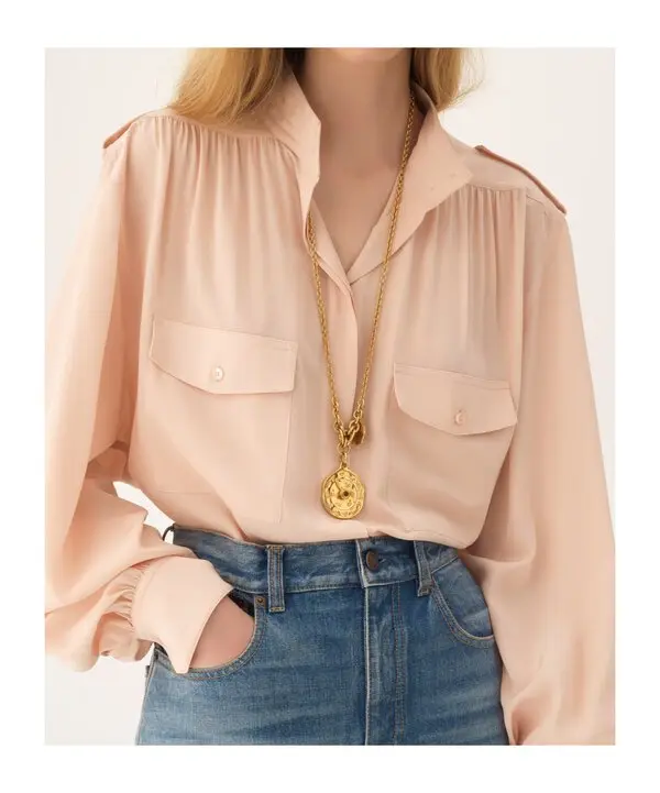 Chloé Medals Zodiac Pendant Necklace