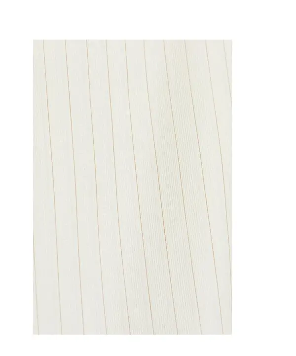 Studio Nicholson View Striped Long-sleeved Shirt - White