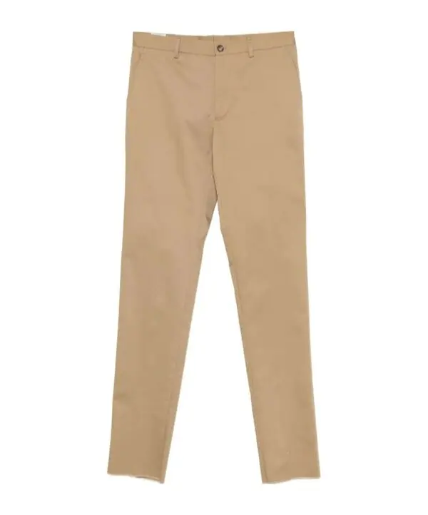 Etro Cotton Frayed-hem Trousers