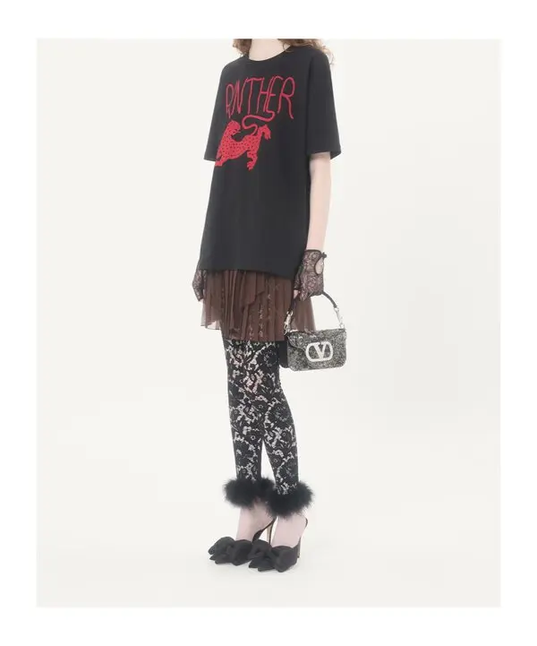 Valentino Garavani Embellished Foldover Small Shoulder Bag