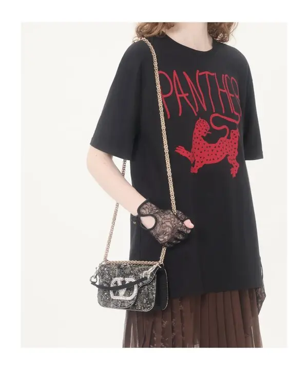 Valentino Garavani Embellished Foldover Small Shoulder Bag