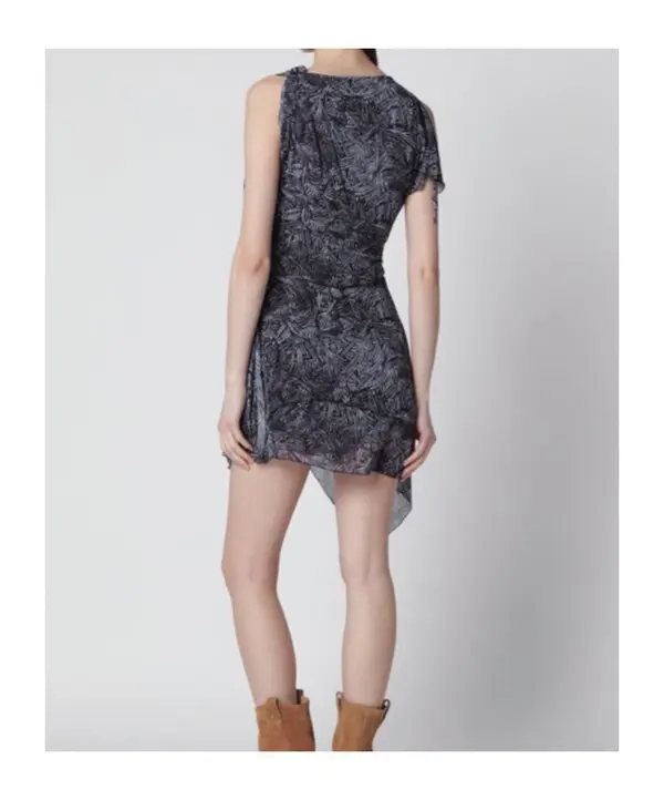 Isabel Marant Étoile Asymmetrical Pleated Skirt