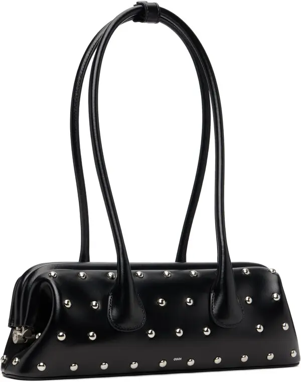OSOI Studded Shoulder Bag - Black