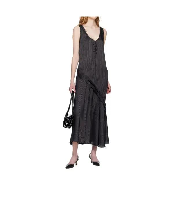 OSOI Studded Shoulder Bag - Black