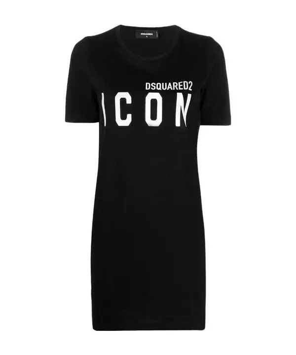 Dsquared2 Icon Printed T-shirt Dress