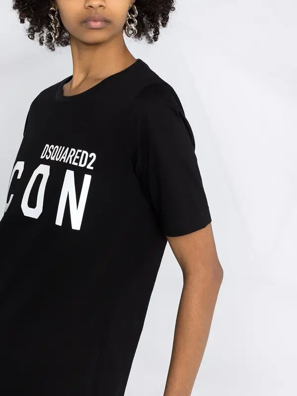 Dsquared2 Icon Printed T-shirt Dress
