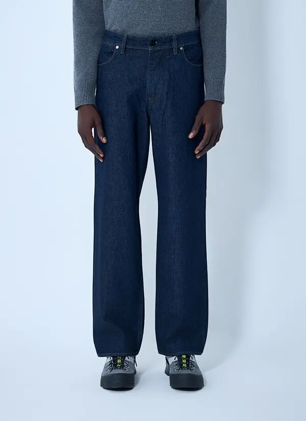 Stone Island Loose Fit Jeans - Blue