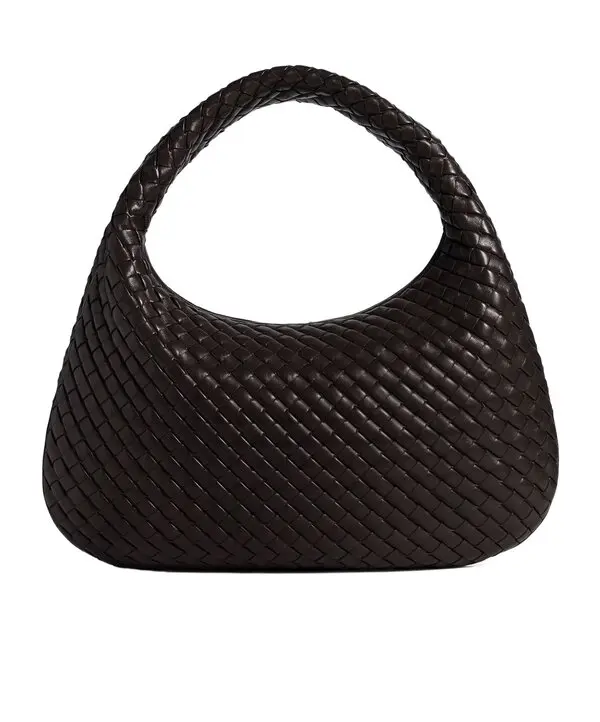 Bottega Veneta Woven Leather Handbag - Fondant