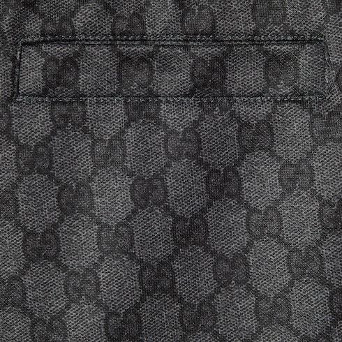 Gucci Allover Gg Monogram Technical Jersey Shorts