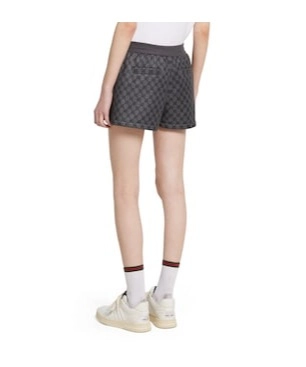Gucci Allover Gg Monogram Technical Jersey Shorts