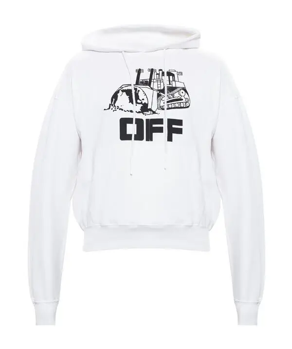 Off-White Caterpillar Print Hoodie