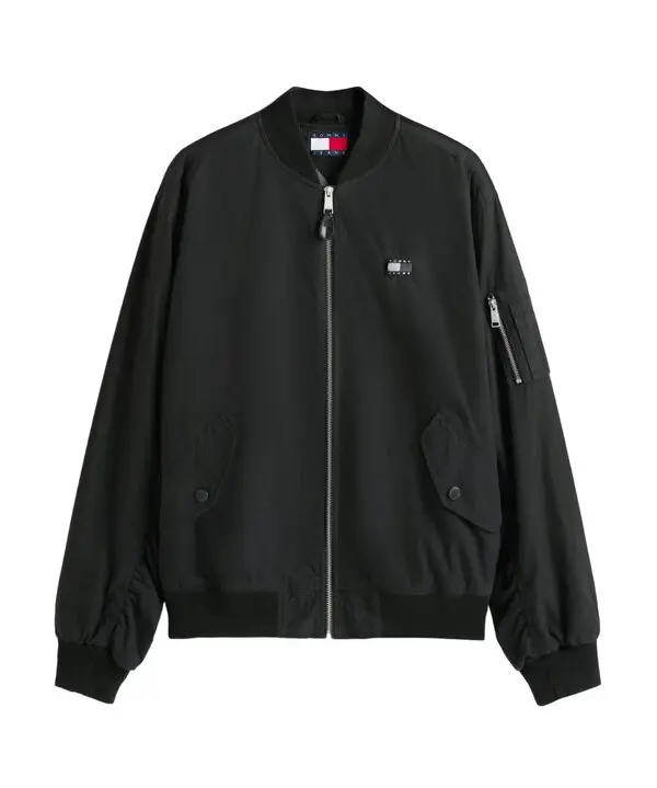 Tommy Hilfiger Regenerative Cotton Blend Bomber Jacket